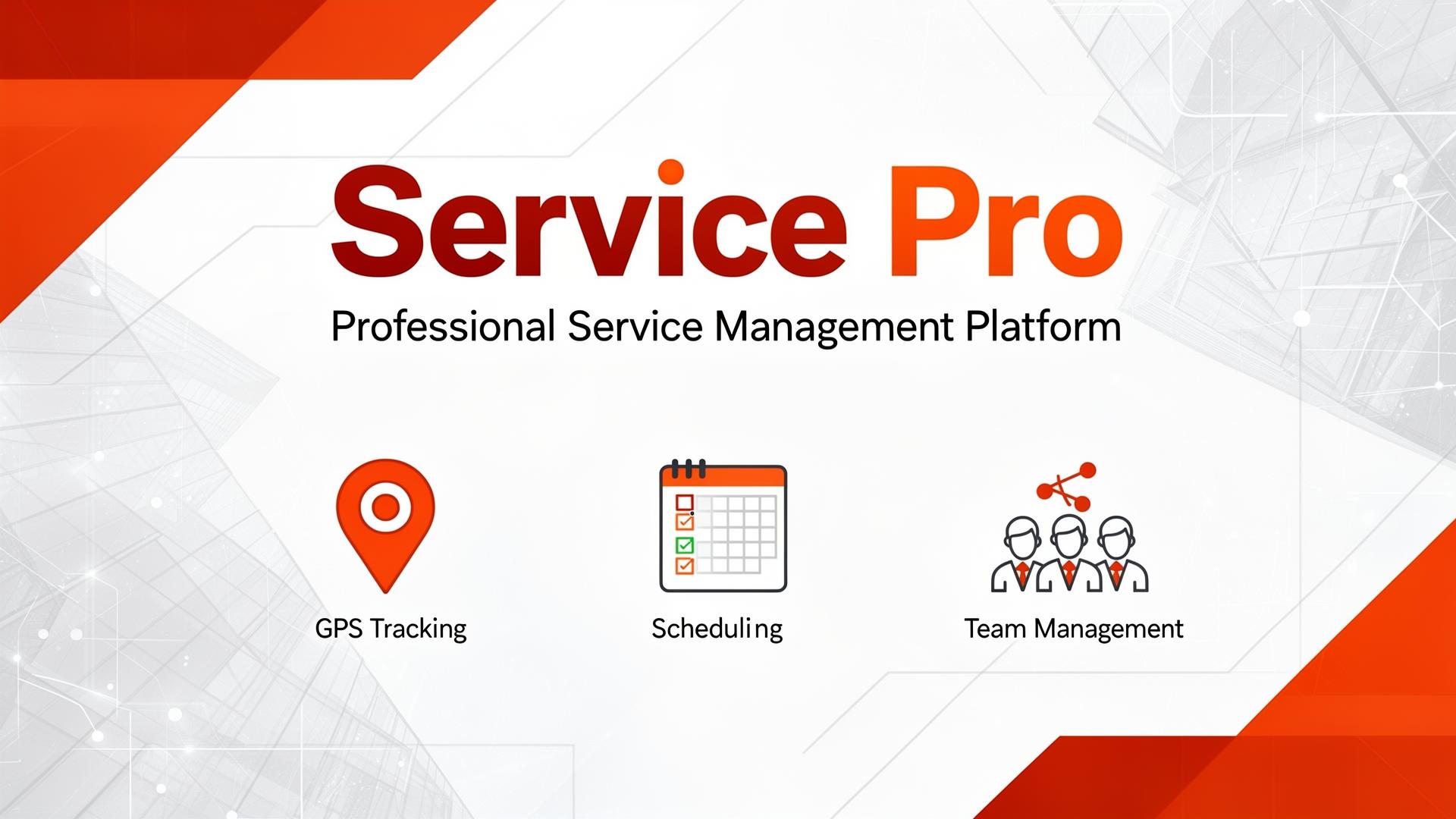 Service Pro - Professional Service Management Platform